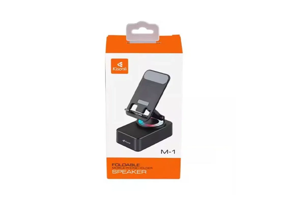 KISONLI M1 PLUS Bluetooth Speaker and Phone Holder – Portable Wireless ...